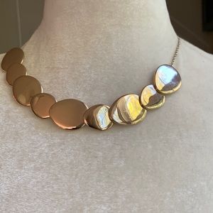 LOFT | Jewelry | Vintage Moderist Link Panels Choker Necklace | Poshmark